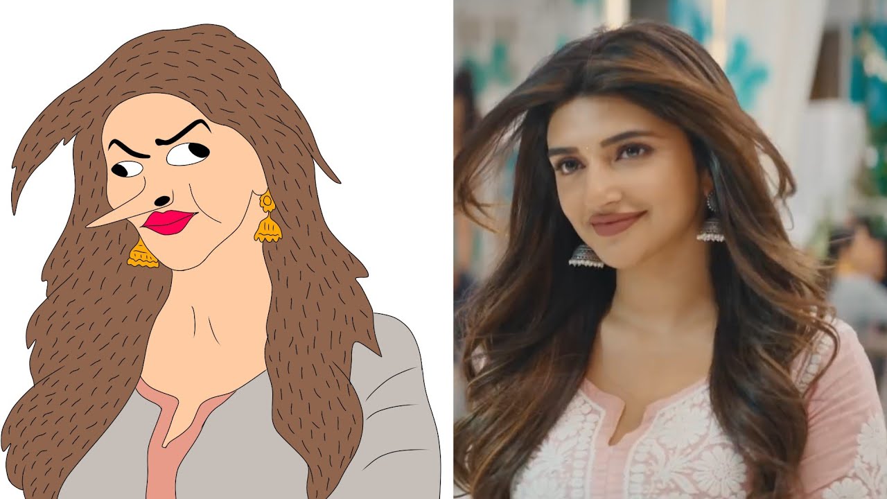 Oh My Baby Song Drawing Meme | Guntur Kaaram | Mahesh Babu , Sreeleela ...