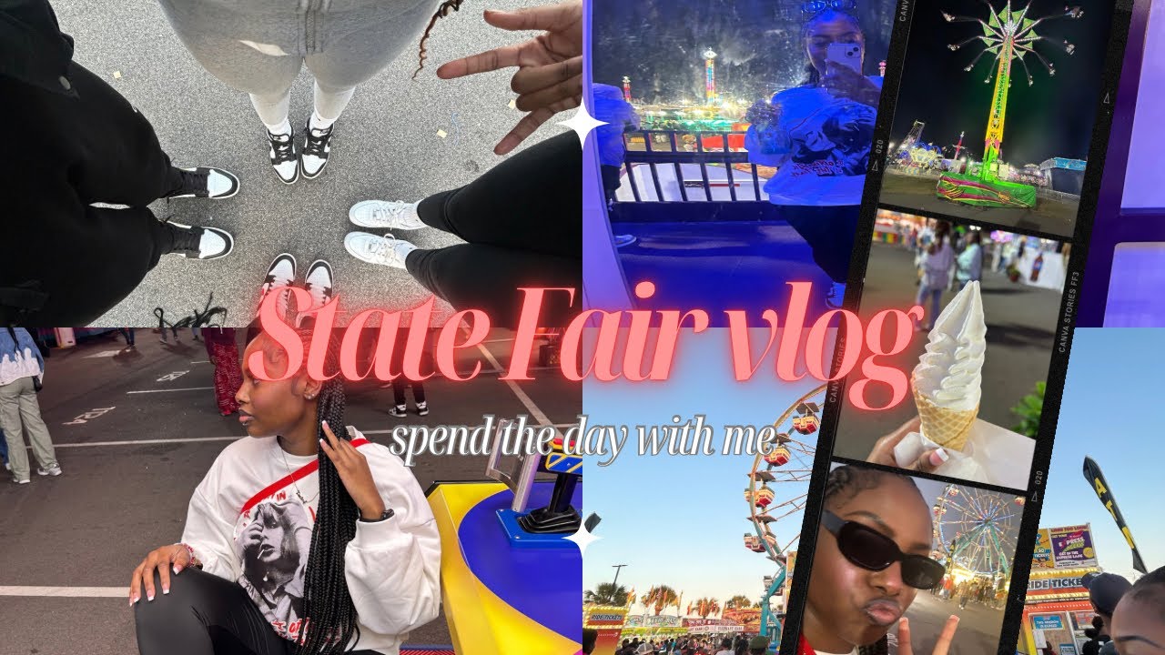 Spend The Day With Me At The State Fair : Vibes Were Great!! - YouTube