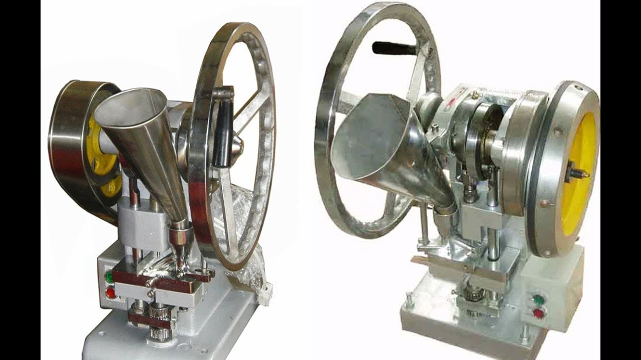 Single punch tablet press machine Pill press machine for pharma in ...