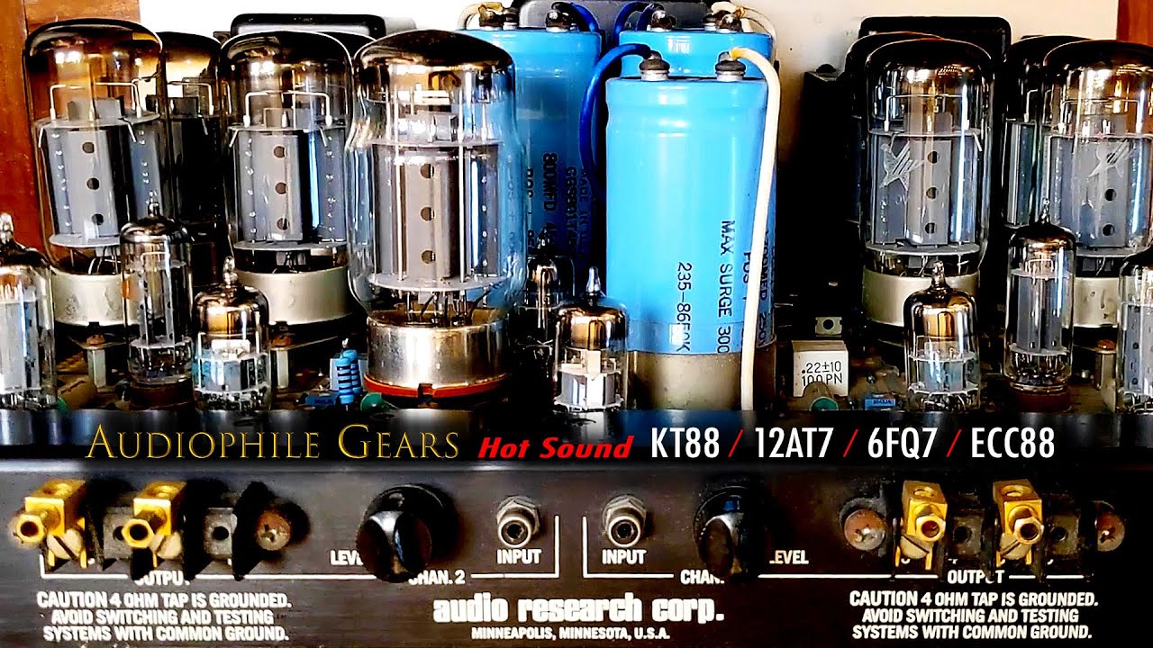 8 x KT88/6550 Audio Research D115 Tube Amplifier (inner layout) | odear ...