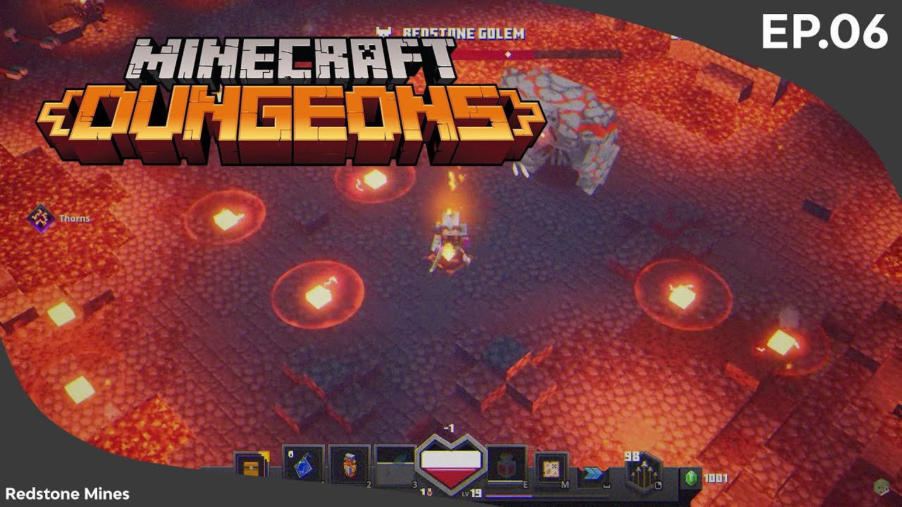 Minecraft Dungeons | Redstone Mines | Ep.06 - YouTube