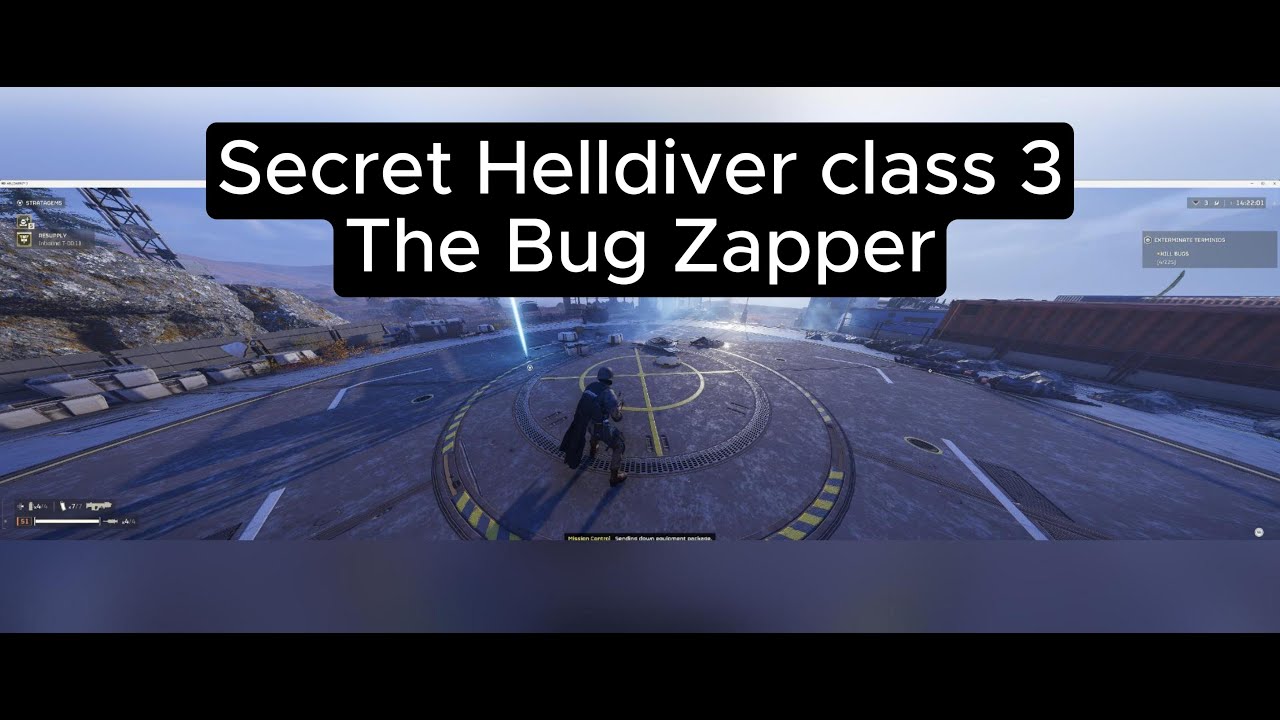 Helldivers 2 secret class #3: The Bug Zapper - YouTube