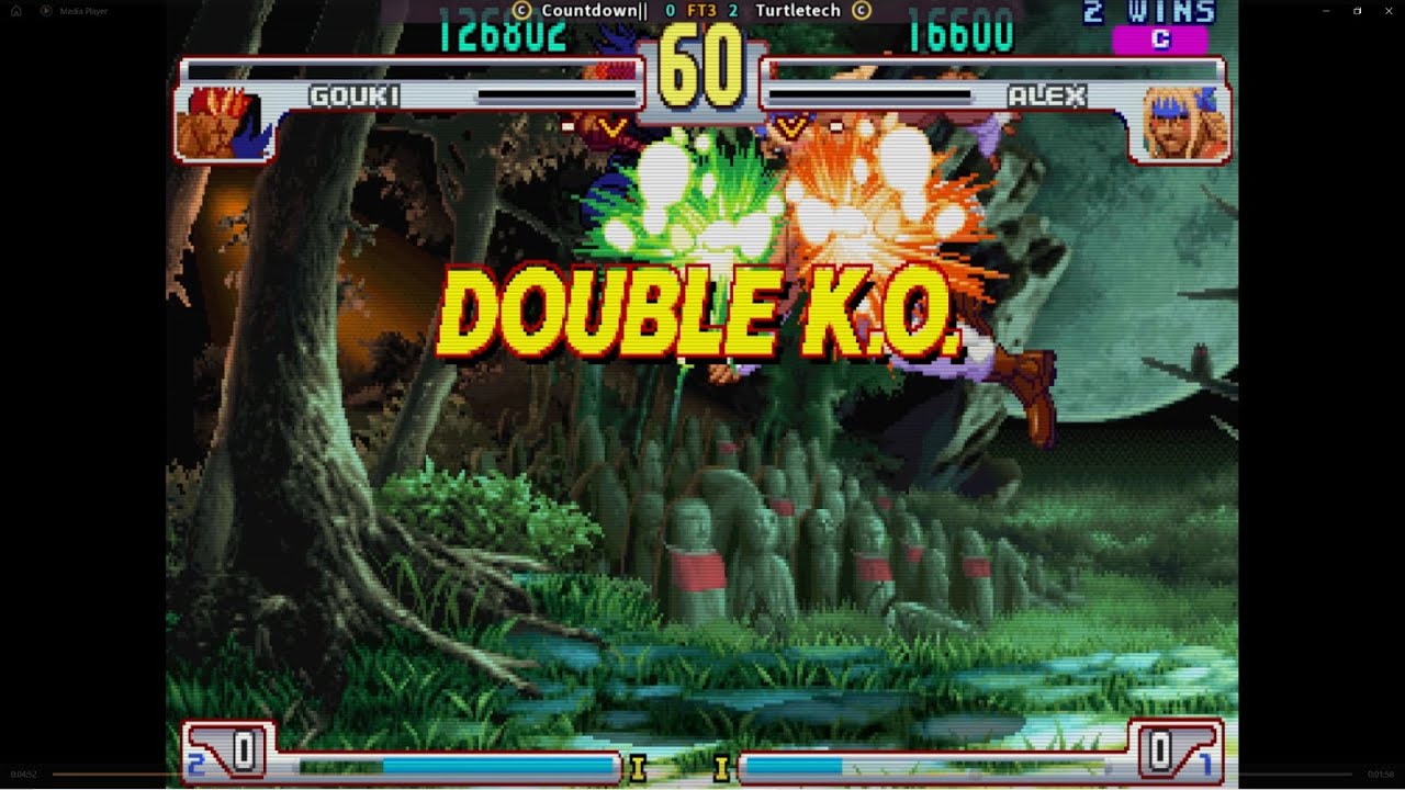 Street Fighter 3rd Strike - Countdown|| vs Turtletech [ Fightcade ...