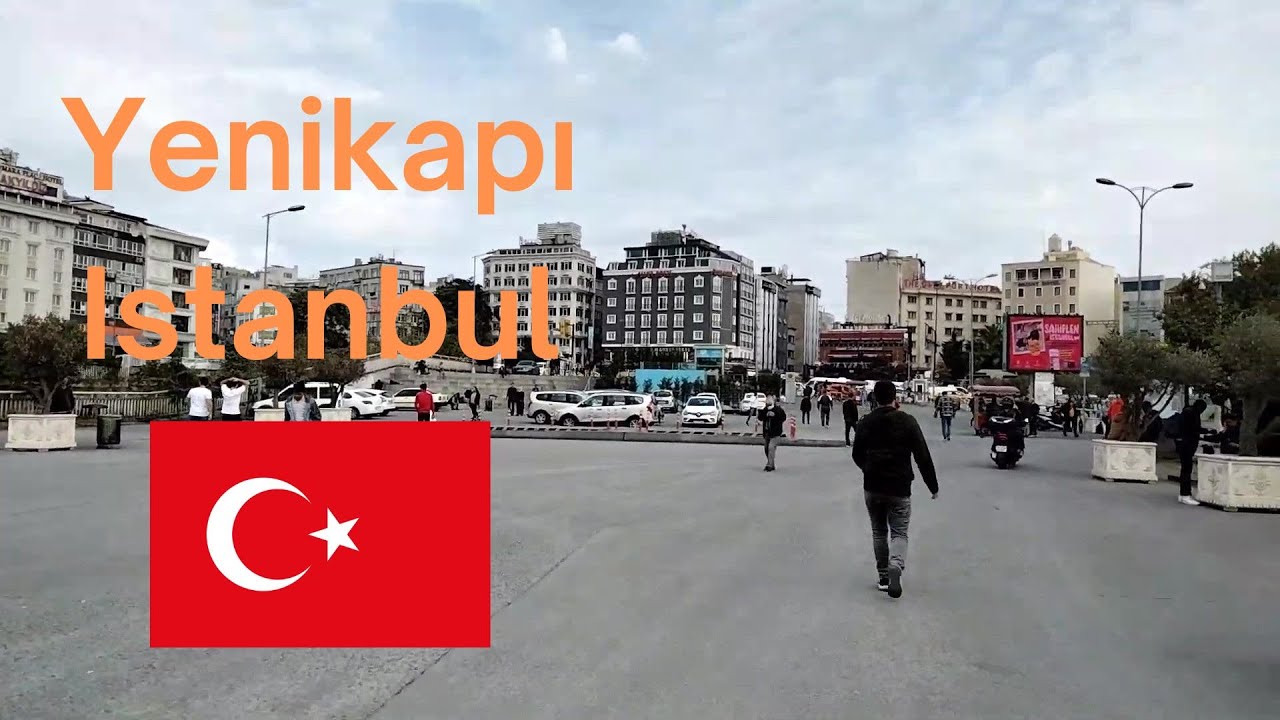 City Walk from Yenikapı Metro Station to Yenikapı Ferry Port in ...