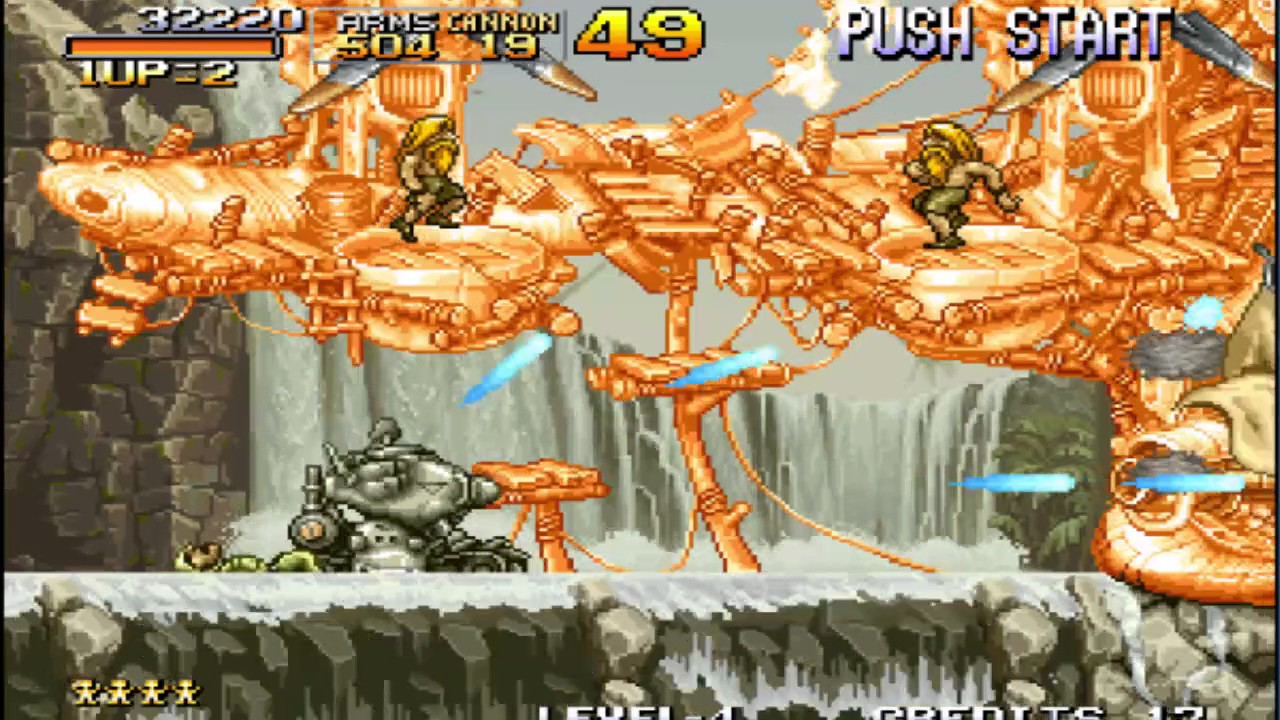 Metal Slug 001 Mission 1 MAME32 2016 Neo Geo (oldies games) - YouTube
