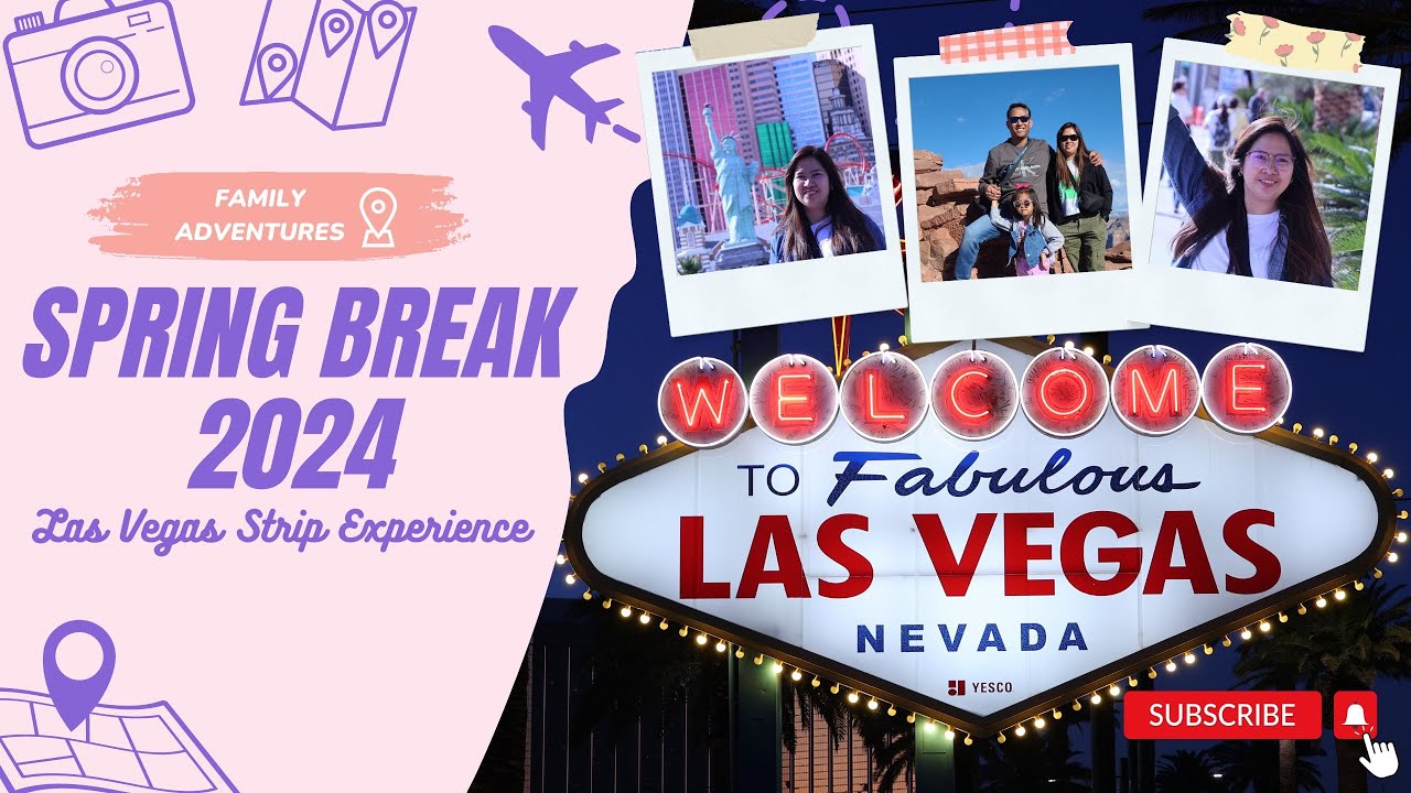 Spring Break 2024 - Part 1| Las Vegas Strip Experience | #LasVegas # ...