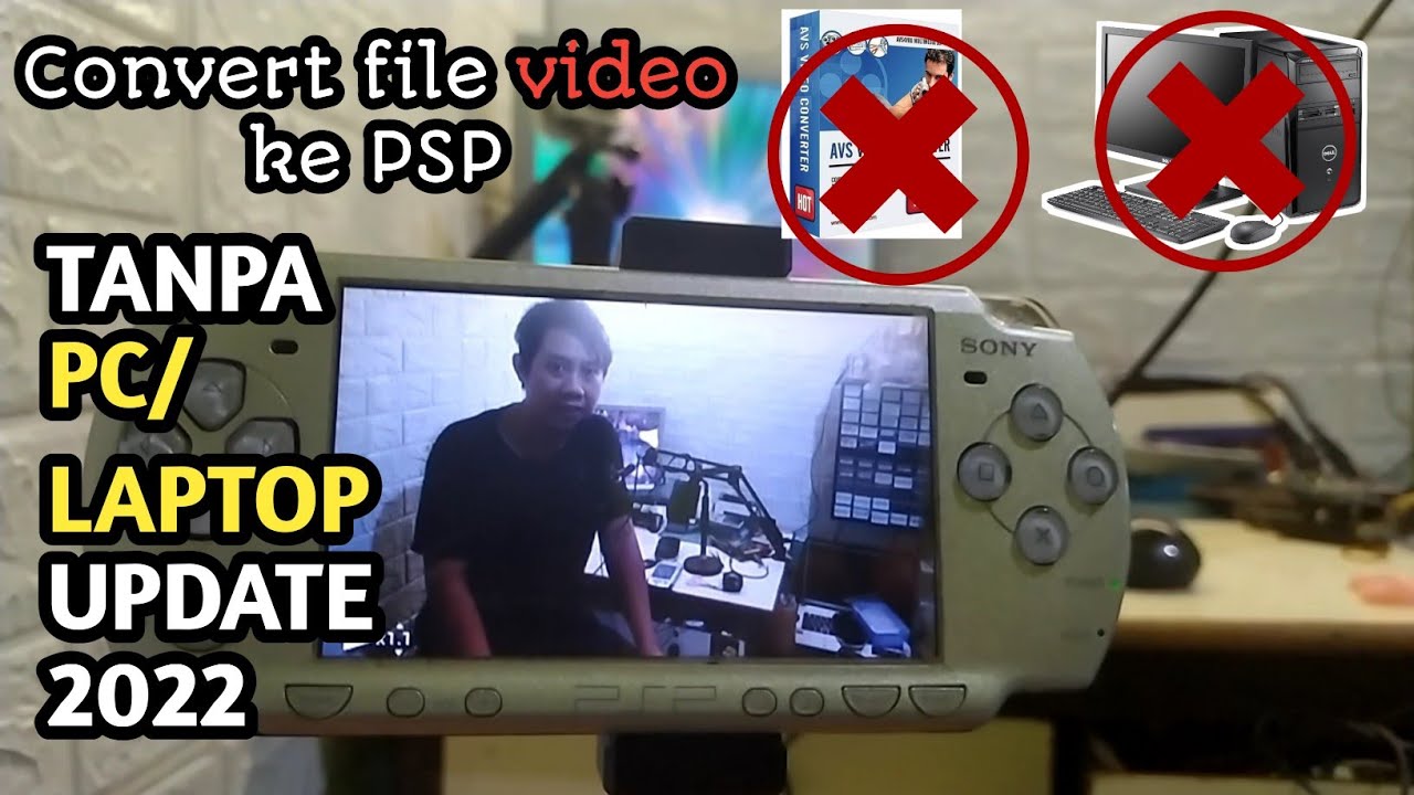 COPY DAN PLAY VIDEO DI PSP TANPA PC || UPDATE 2022 - YouTube