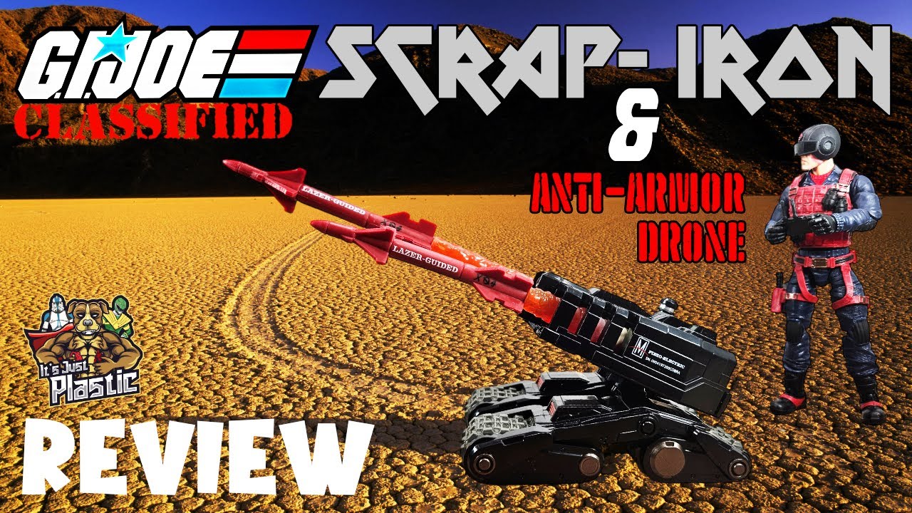 G.I. Joe Classified Cobra Scrap-Iron & Anti-Armor Drone Unboxing ...