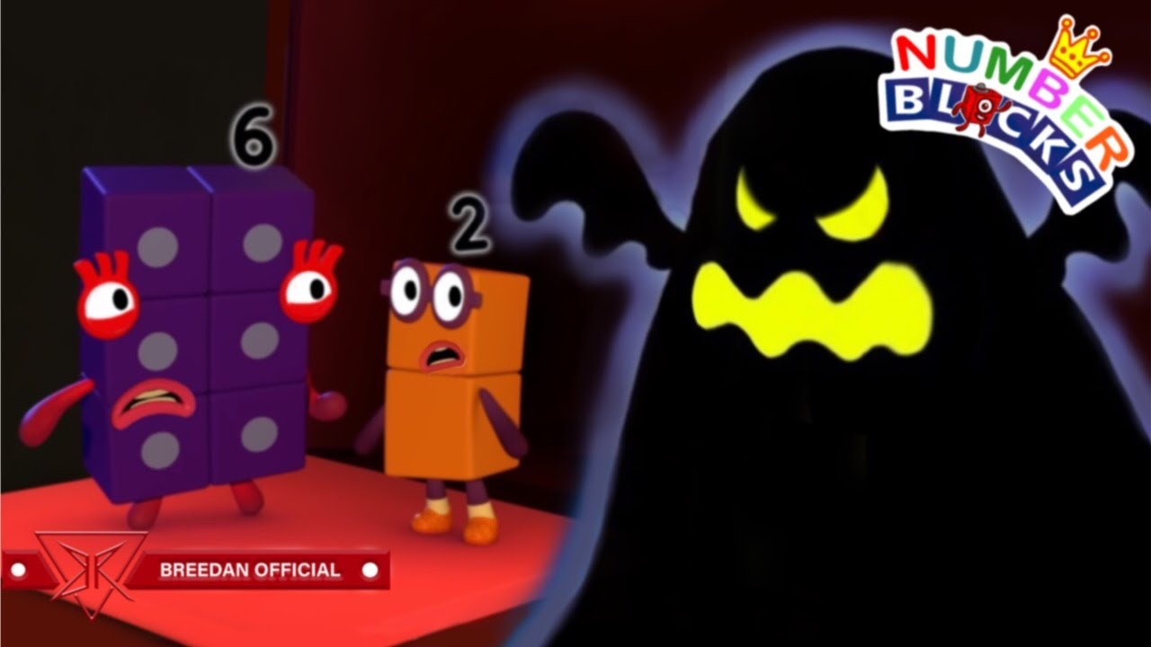 Numberblocks - Be Brave Numberblocks 6 2 And Monsters In The Dark As a ...