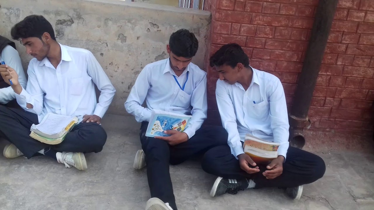 The Student of D Com Part I Commarce College Esa Khel District Mianwali ...