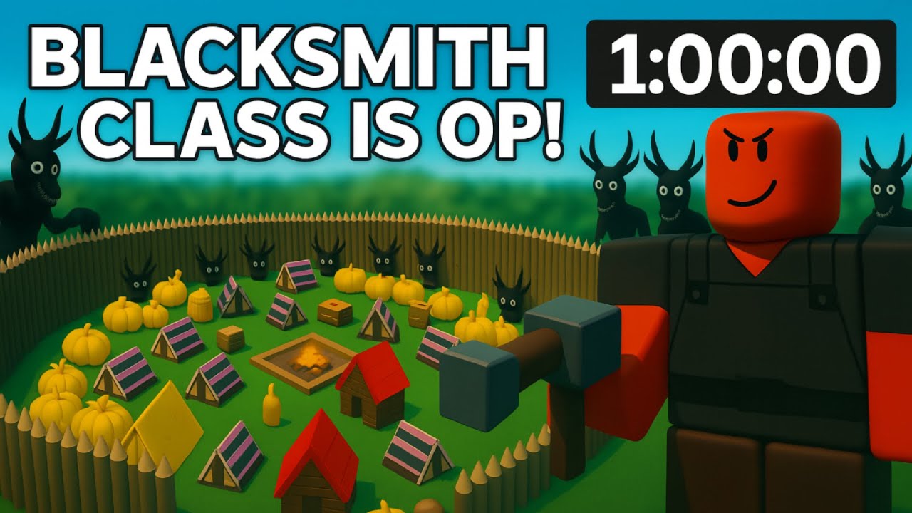 We SPEEDRAN the BEST Blacksmith Base in 60 Minutes – 99 Nights in the ...
