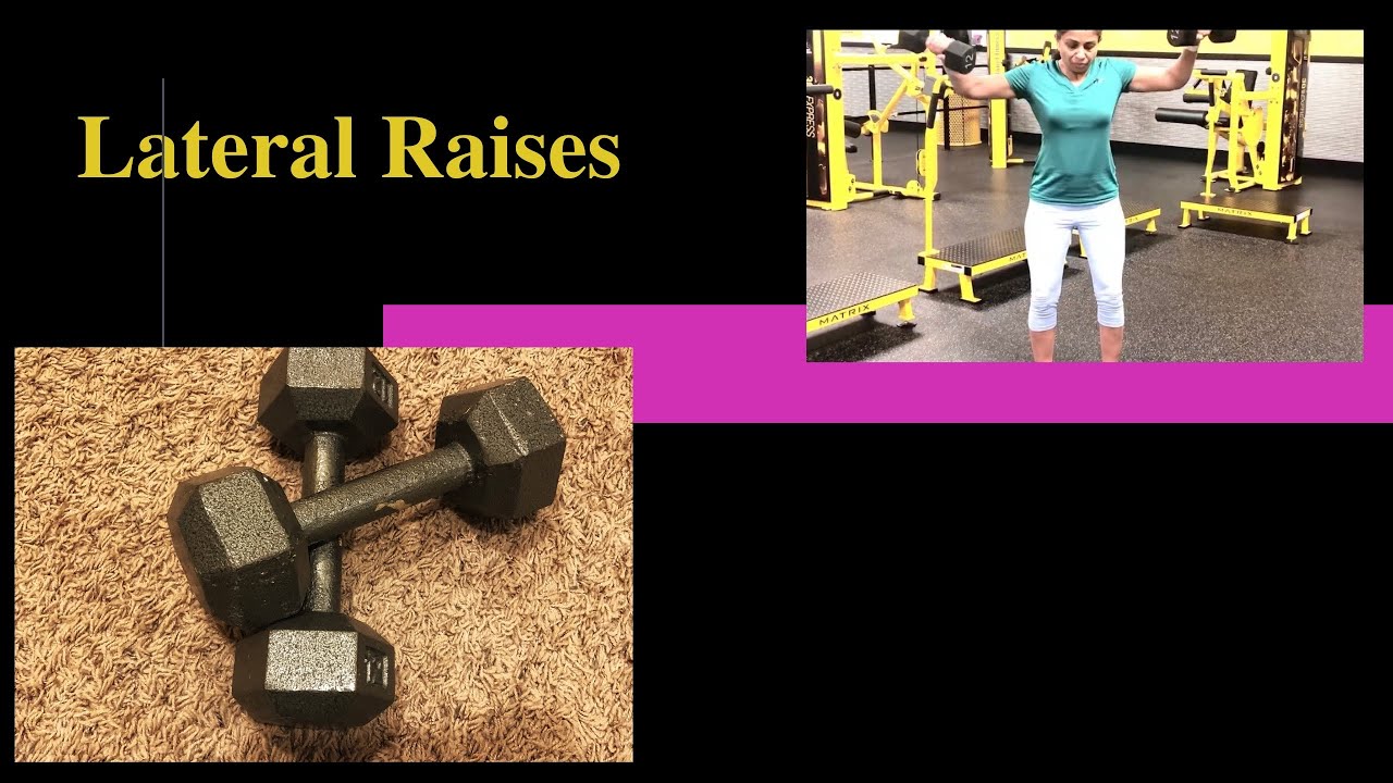How to do Lateral Raises with Dumbbells Exercise PROPERLY - YouTube
