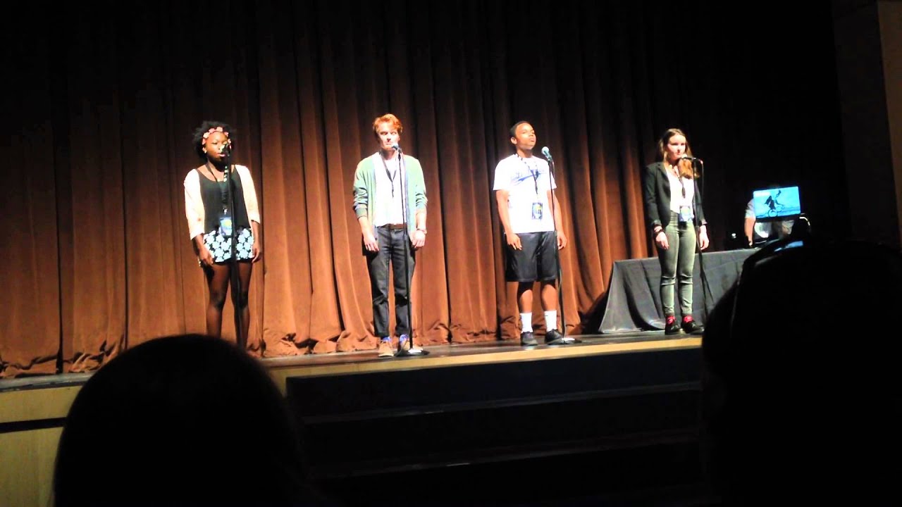 Boca high slam poetry group piece - YouTube