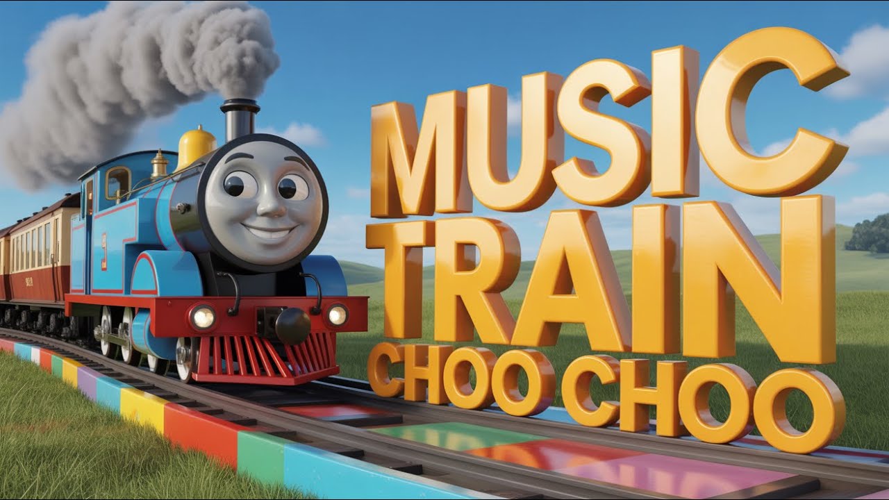 Choo Choo Train Song | Kids Nursery Rhyme | Fun Learning Songs for ...