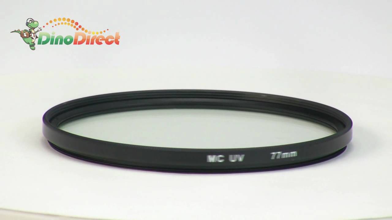 77mm MC-UV Multi Coated Ultra Violet Camera Lens Filter from Dinodirect ...