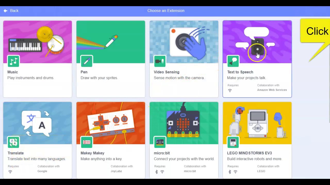 Scratch Tell a Joke Speech to Text block - YouTube