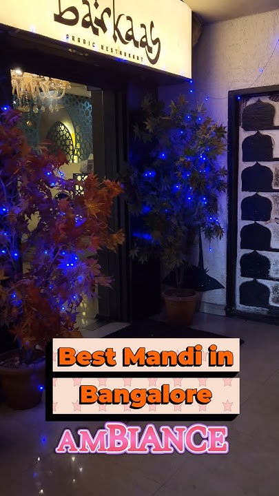 Best chicken Mandi in Bangalore @Traveling_Techie #mandi #foodie - YouTube