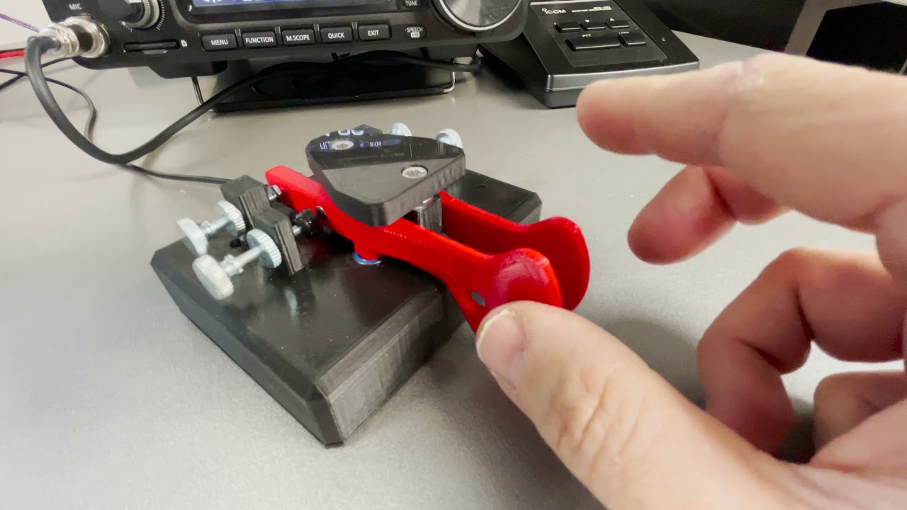 3D Printed CW Twin Paddle - YouTube