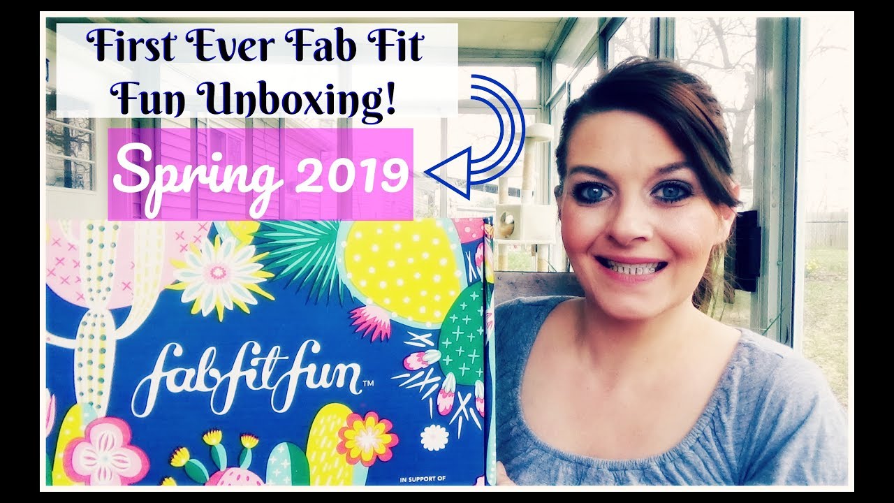 1st Ever Fab Fit Fun Unboxing! - YouTube