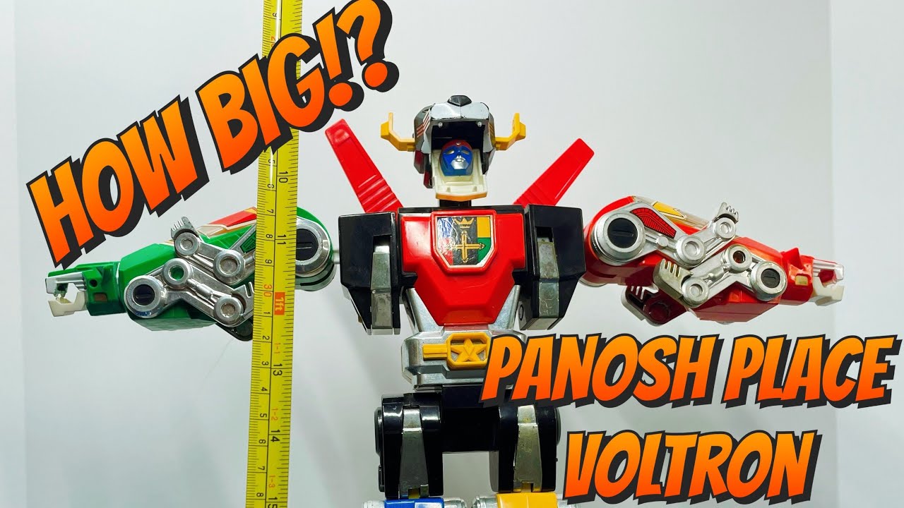 Panosh Place Voltron | size comparison - YouTube