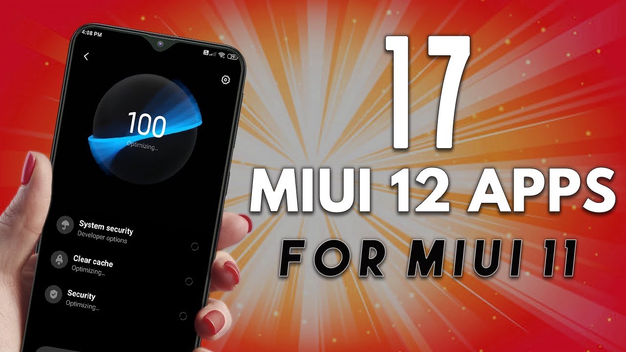 Run These 17 MIUI 12 System Apps on MIUI 11 Phones Without ROOT - YouTube