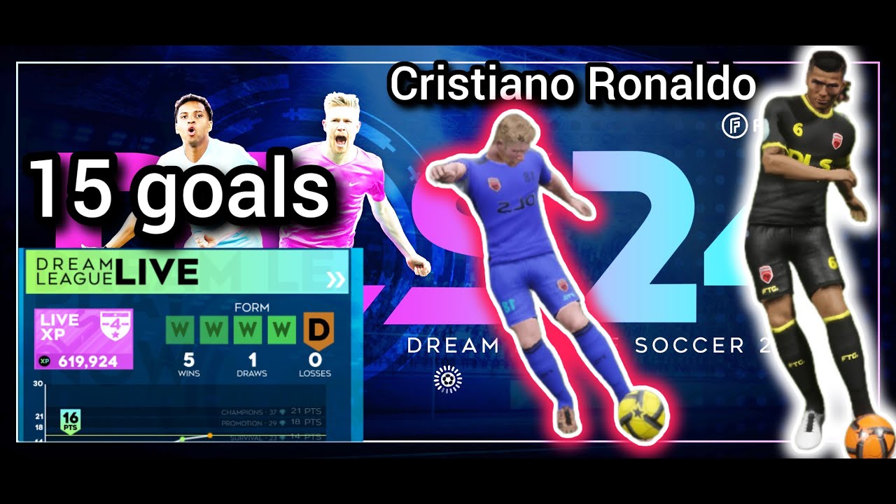 DLS 2024 : CRISTIANO RONALDO | #1v1 #52 play dream league live game ...