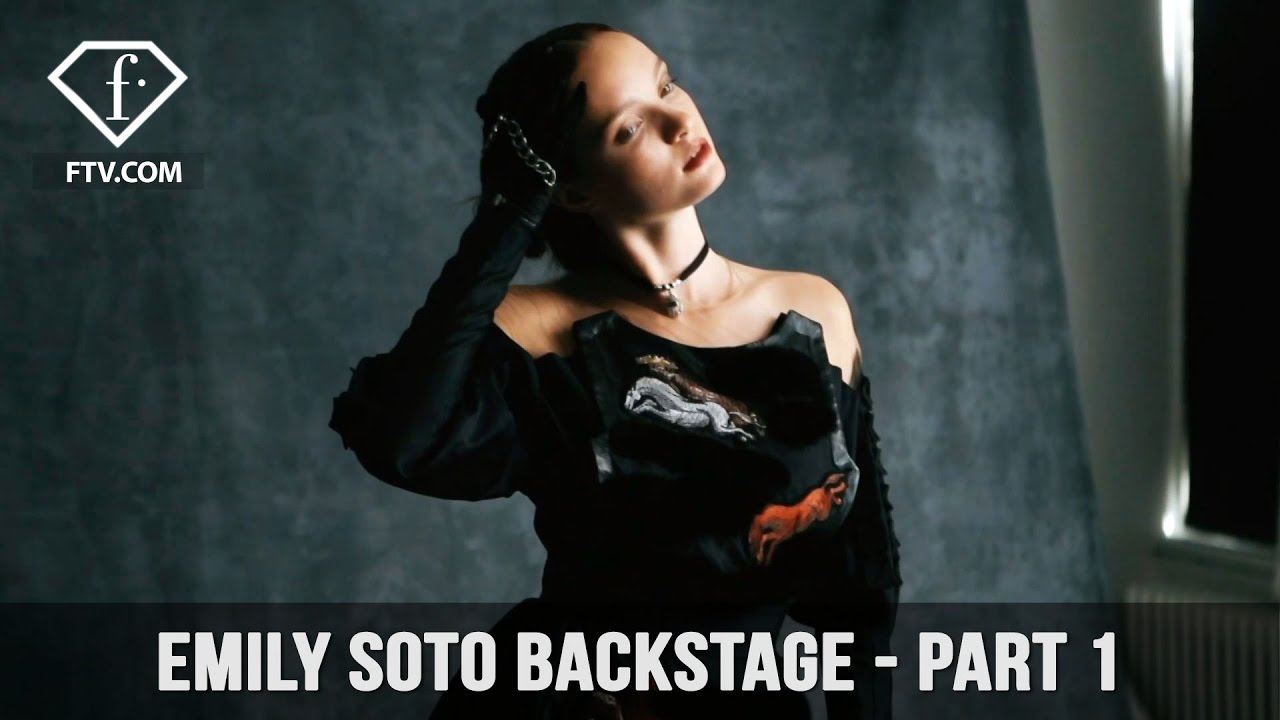 Backstage at Emily Soto Photo shoot at New York - Part 1 - YouTube