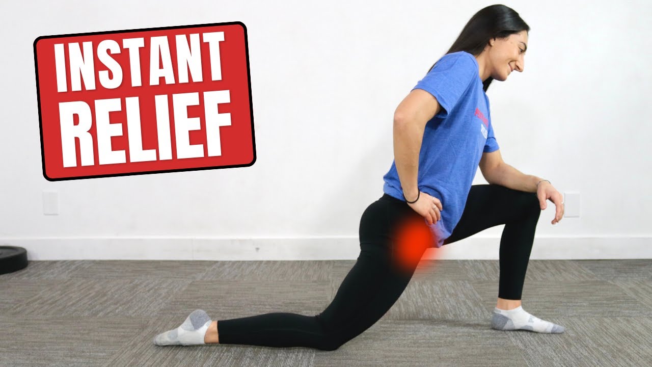 Safest Stretch For Hip Impingement FAI - YouTube