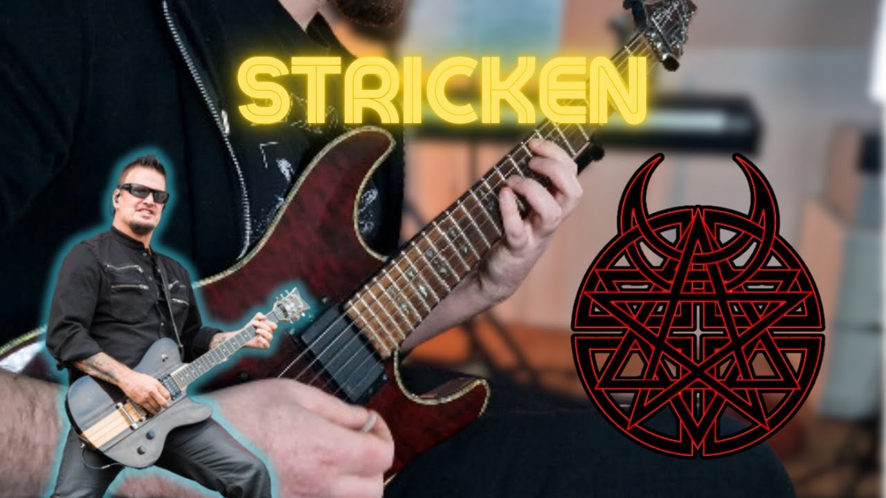 Disturbed - Stricken - Guitar Cover with SOLO - YouTube