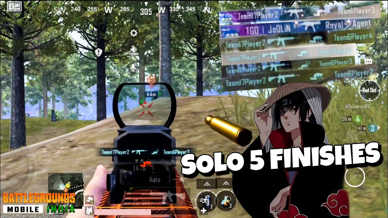 SOLO 5 FINISHES IN TRYOUT MATCH 🚀 | BGMI SCRIMS HIGHLIGHTS | BGMI ...