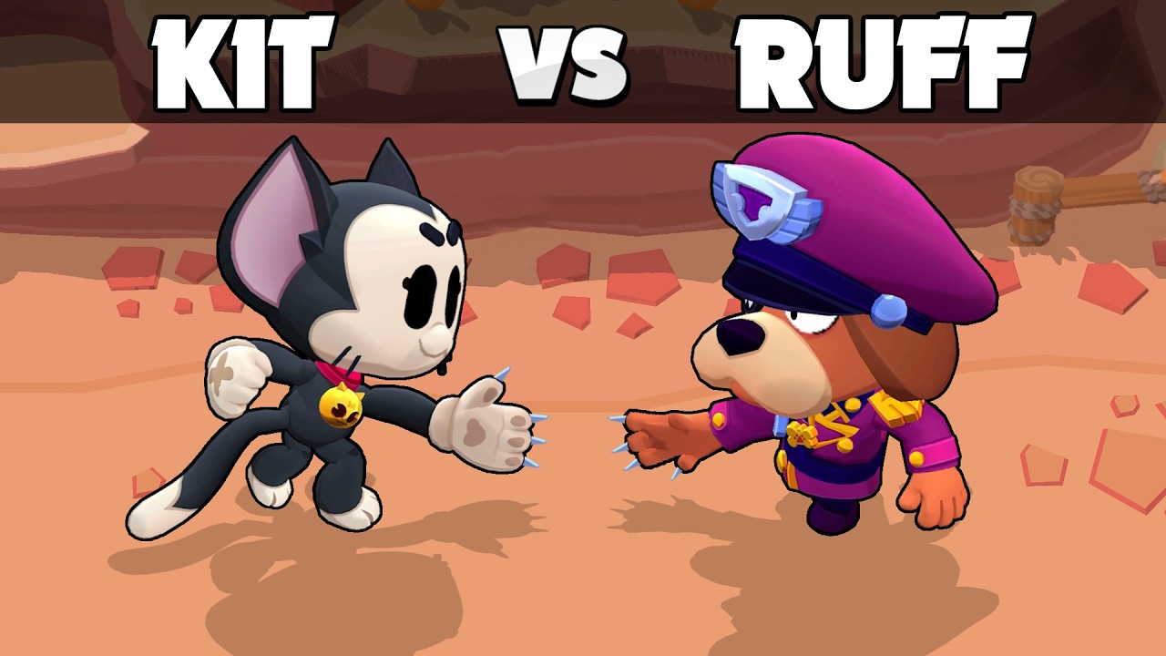 KIT vs RUFF ⭐ Brawl Stars - YouTube