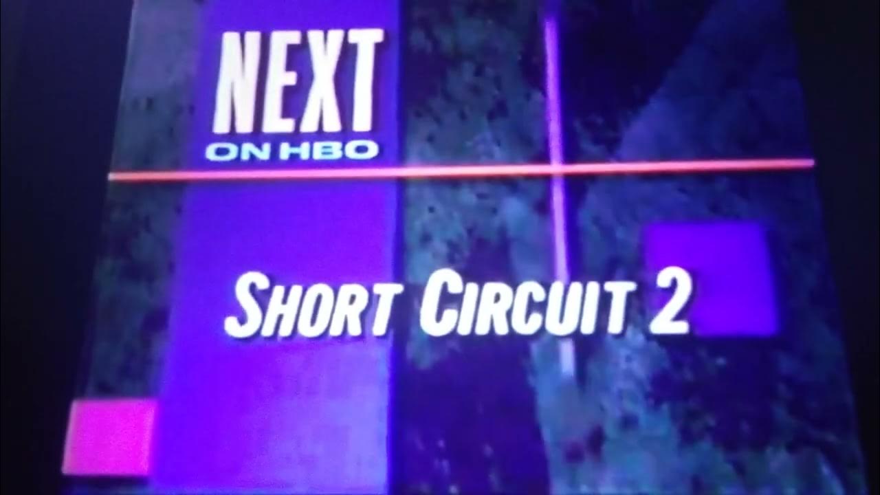 Next on HBO Bumper: Short Circuit 2 (1988) - YouTube