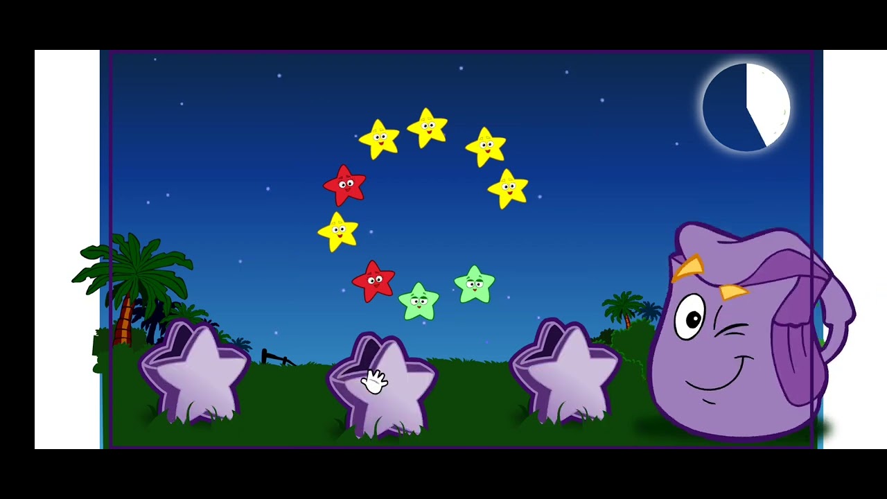 Dora The Explorer Dora's Star Catching Game - YouTube