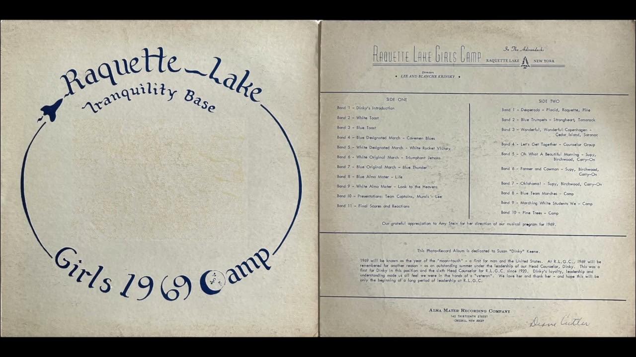 Raquette Lake Girls Camp 1969 Youtube