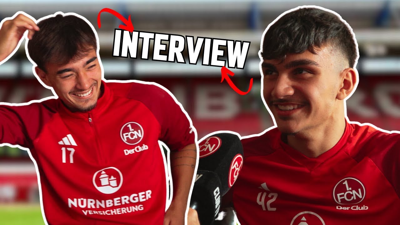 CAN UZUN & JENS CASTROP interviewen sich nach dem Sieg gegen Hertha🎤😂 ...