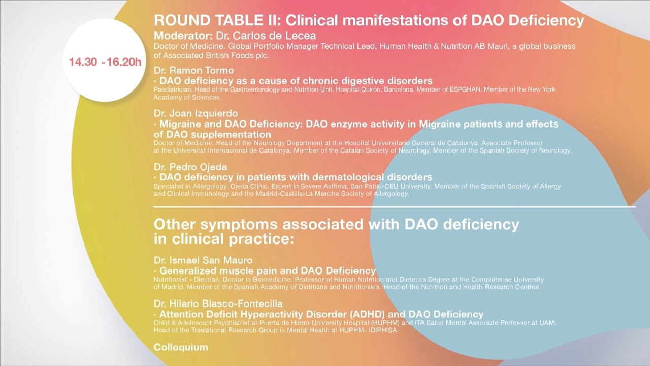 Generalized muscle pain and DAO Deficiency (English) - YouTube