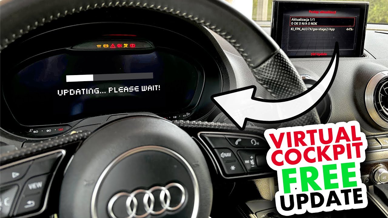 Audi A3 Virtual Cockpit firmware update tutorial with download links - YouTube