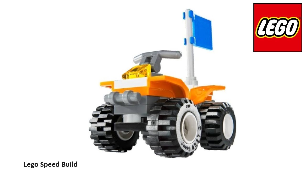 Lego City 7736 Coast Guard Quad Bike Speed Build - YouTube