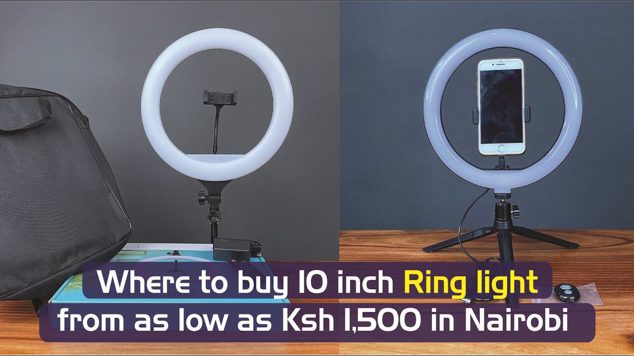 Where to buy 10 inch Ring light from as low as Ksh 1,500 in Nairobi ...