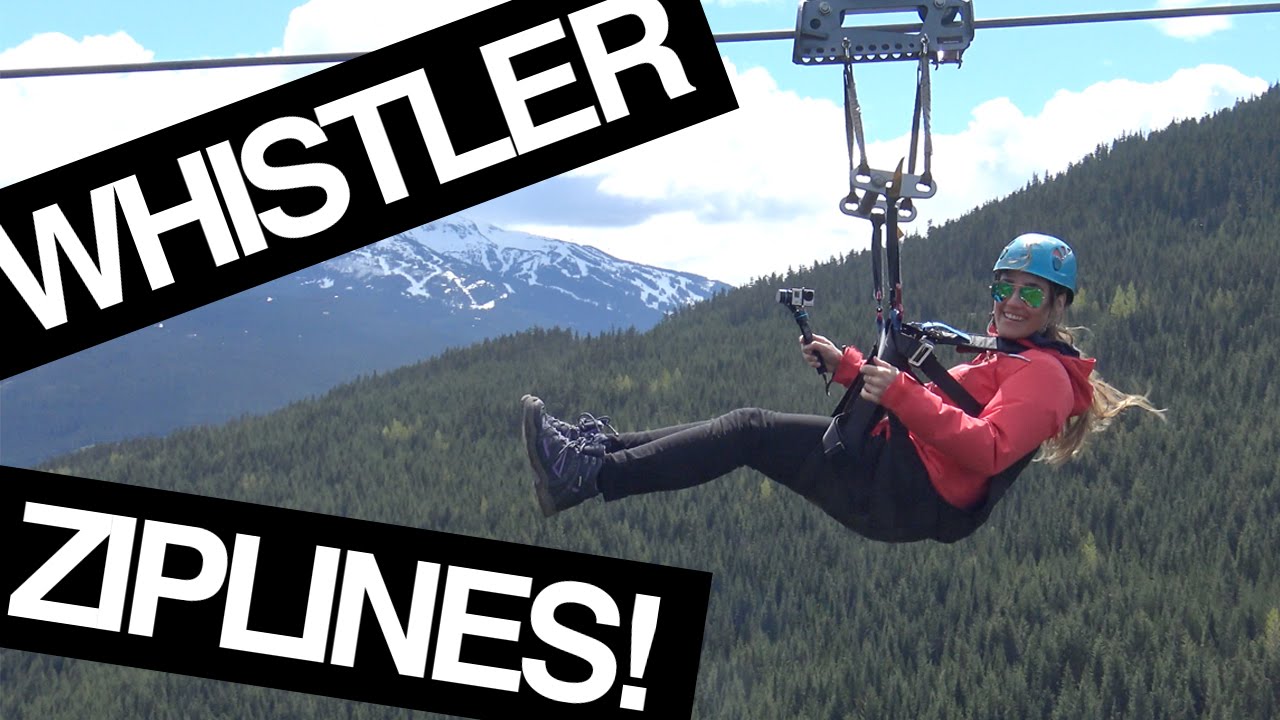 SuperFly ziplines Whistler! - Moving to Canada - ep10 - YouTube