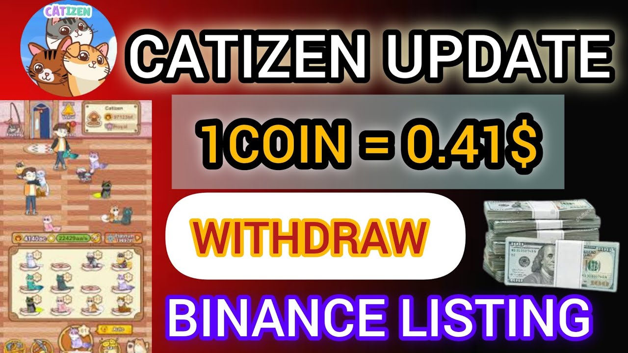 Catizen.AI Listing & Withdraw on 20 September || Catizen Listing on ...