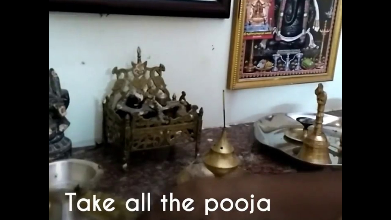 How to clean Pooja Room - YouTube