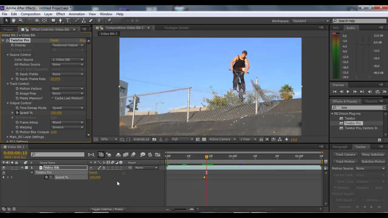 Utilizando o Plugin Twixtor (After Effects CS6) - YouTube