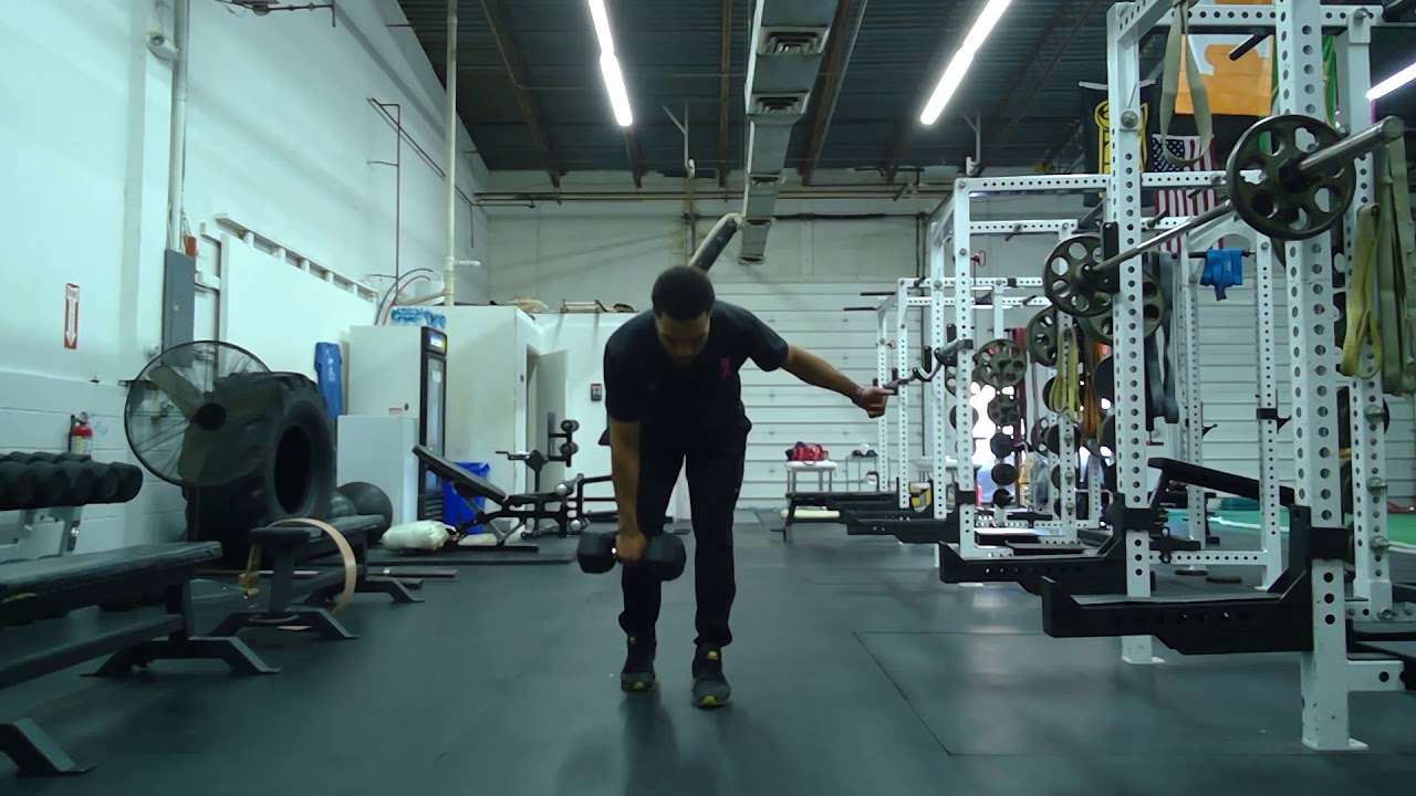 SA DB Split Stance RDL - YouTube