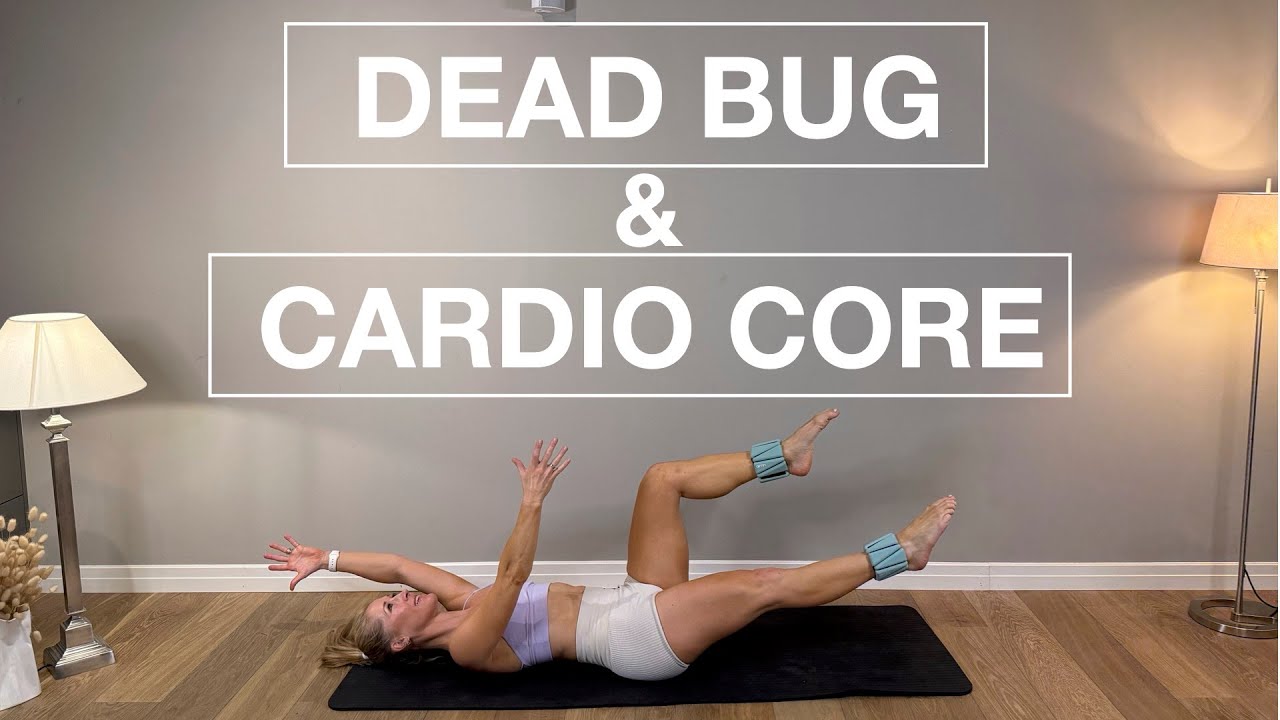 10 Min Cardio Core Express – optional ankle weights - YouTube