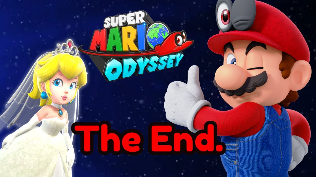 The end of the game. (Super Mario Odyssey) - YouTube