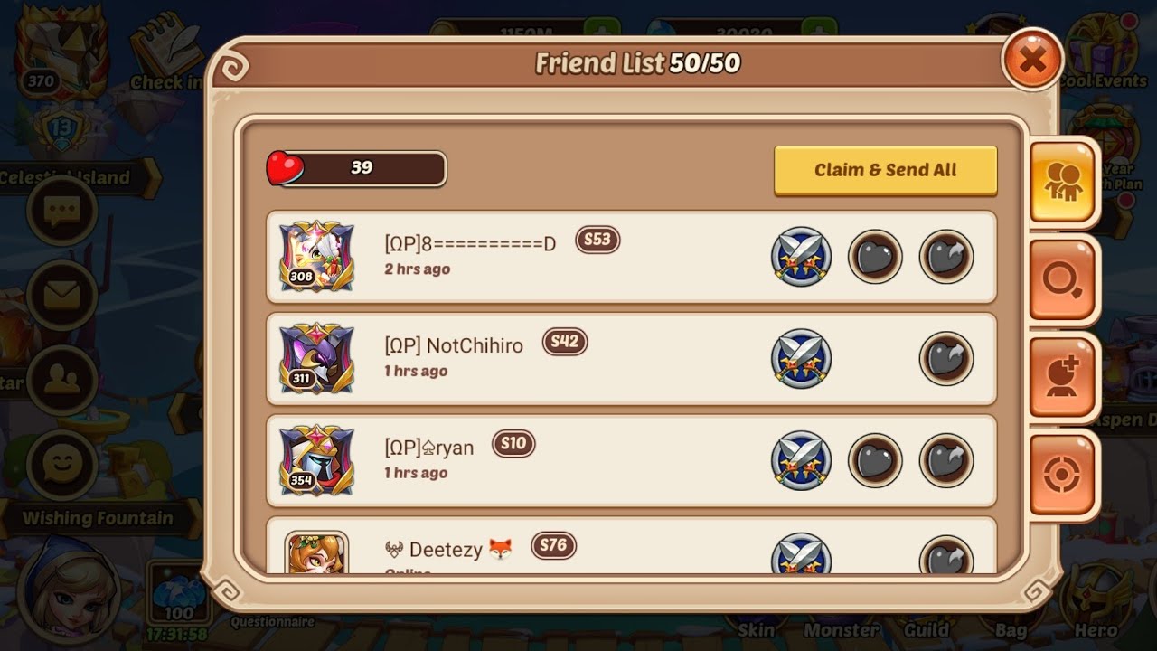 [PART 1] Omega Project Friend List One Take Challenge - YouTube