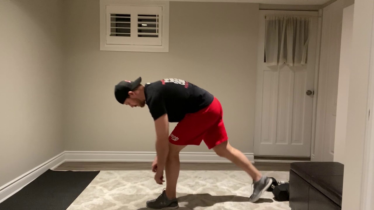 Sprinter Start Hamstring Stretch - YouTube
