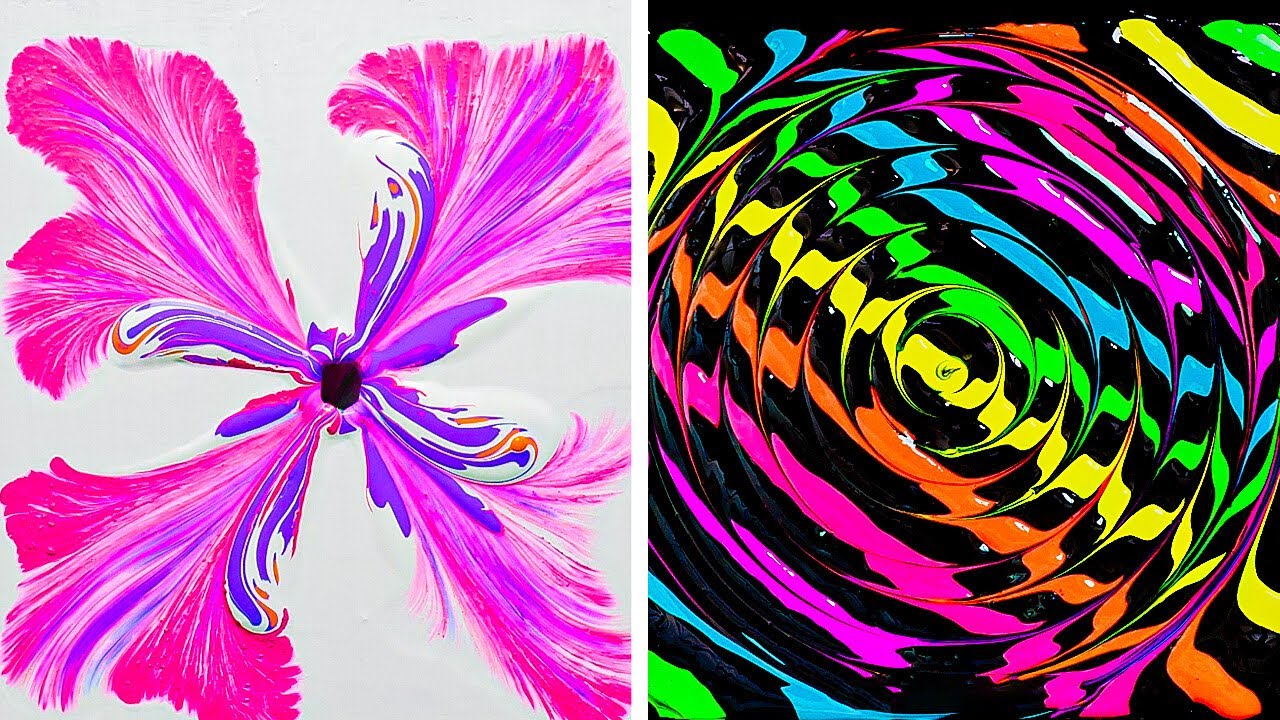 MESMERIZING PAINTING IDEAS FOR EVERYONE || Painting Hacks and Cool ...