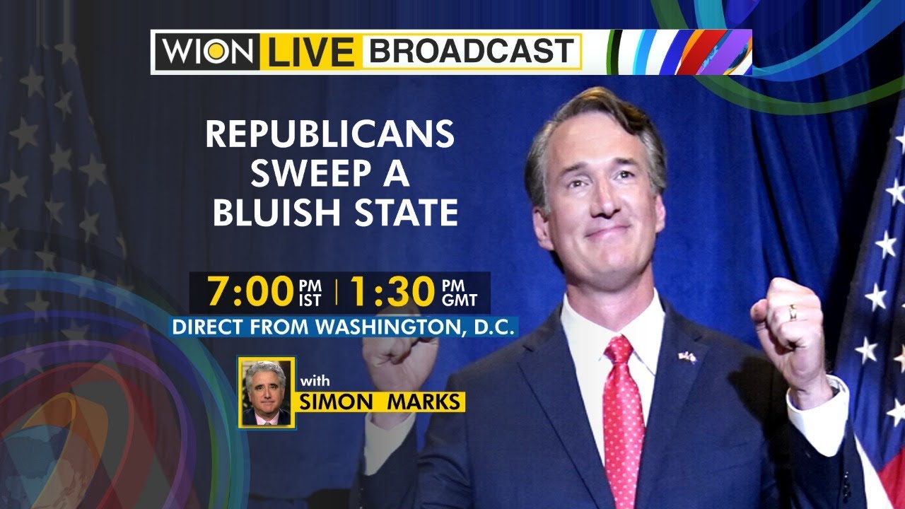 WION Live Broadcast | Republicans sweep a bluish state | Massive ...